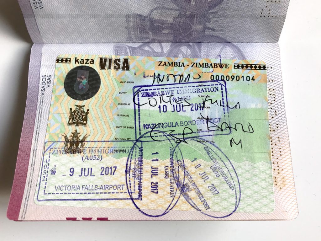 KAZA Visa Requirements - Department of Immigration Zimbabwe